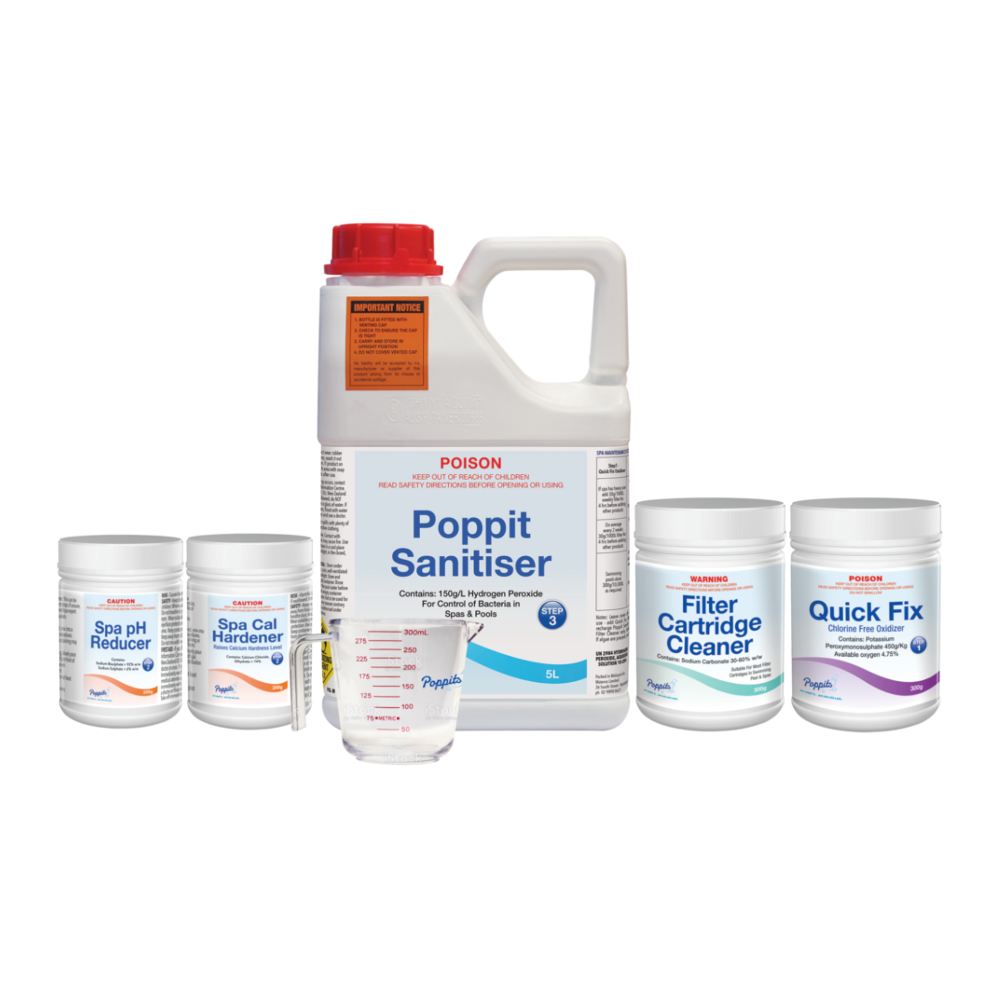 Poppits Chemicals | Effective Pool & Spa Care Solutions – The Spa Shop